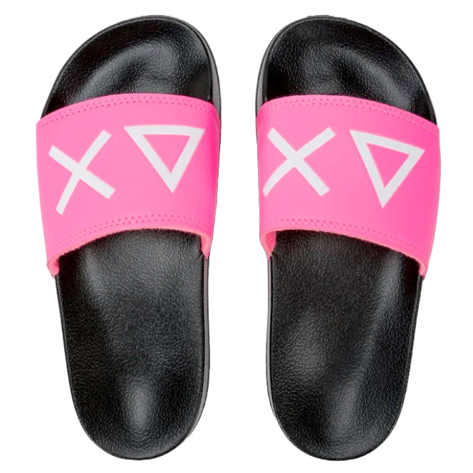 SUN68 Slippers Logo da Bambina 354041162 | modaesport.com – Modaesport.com